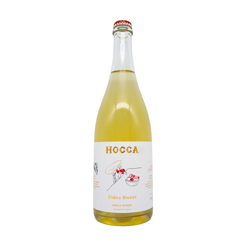 HOCCA WINERY／HOCCA Cidre Sweet 2023 （白泡甘口）750ml – 日本ワインの店 クラフトワインショップ